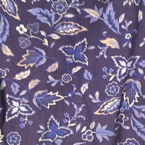 Appleseed's | Jackets & Coats | Appleseeds 2w Blue Floral Cotton Jacket ...